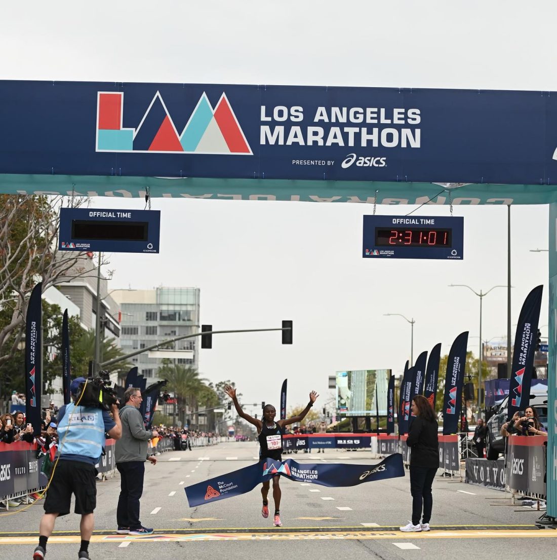 Kenyan Woman Wins Los Angeles Marathon, Claims $10K Bonus for Finishing ...