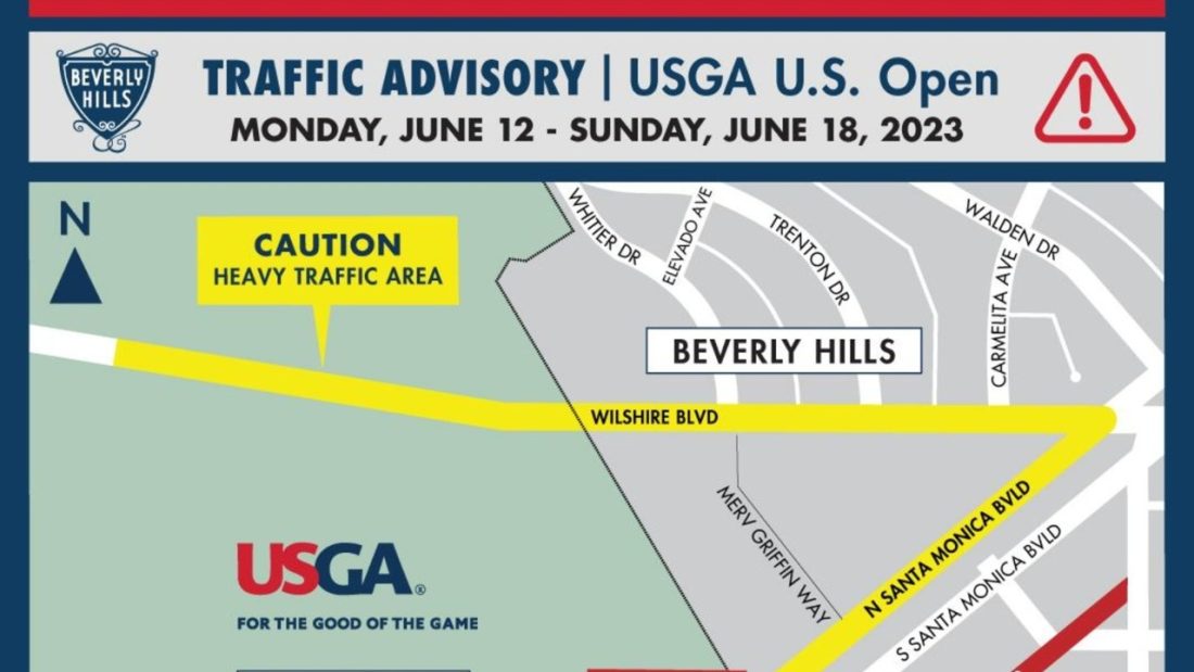 USGA U.S. Open Comes to Los Angeles, Impacting Traffic and Surrounding ...