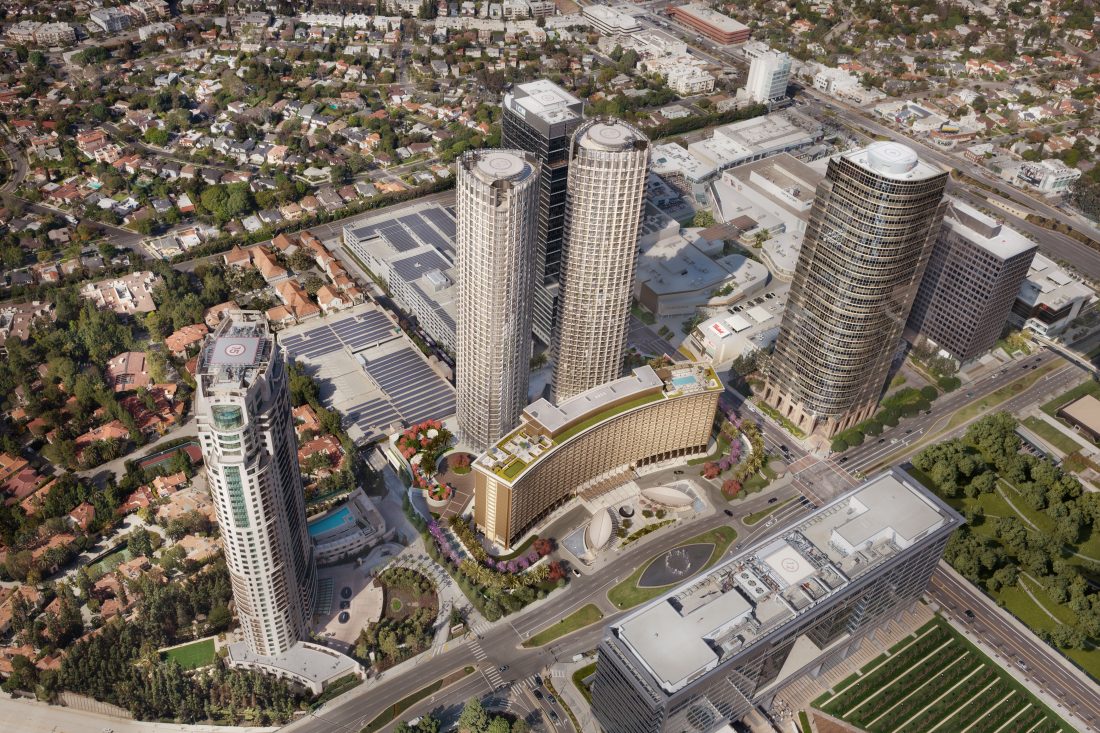 Retail and Residential Development of Luxury Century Plaza Moves ...