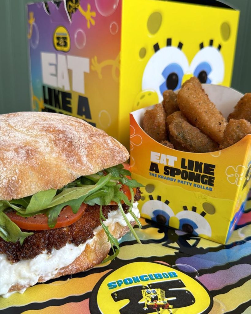 Lorenzo California Debuts SpongeBob-Inspired Krabby Patty Kollab for ...