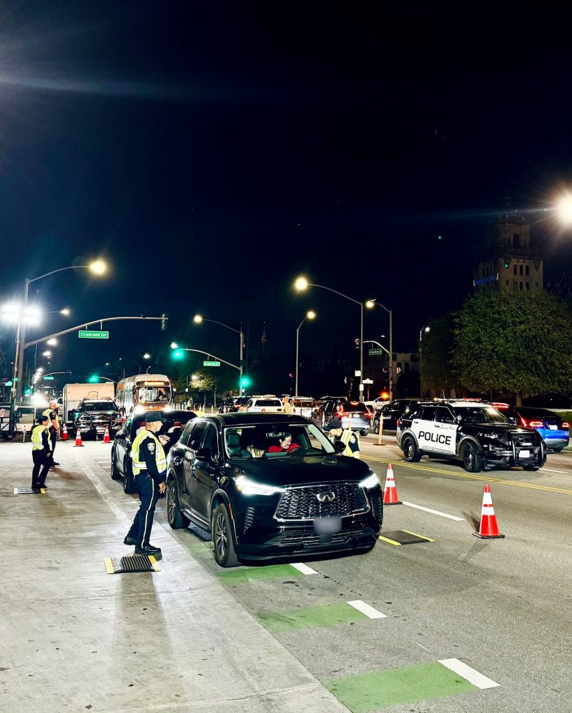 Beverly Hills DUI Checkpoint Leads to Arrest and Multiple Citations ...